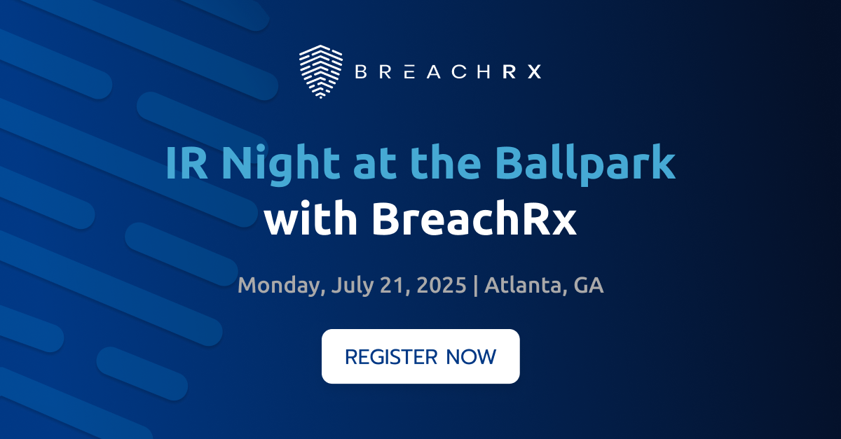 IR Night at the Ballpark with BreachRx
